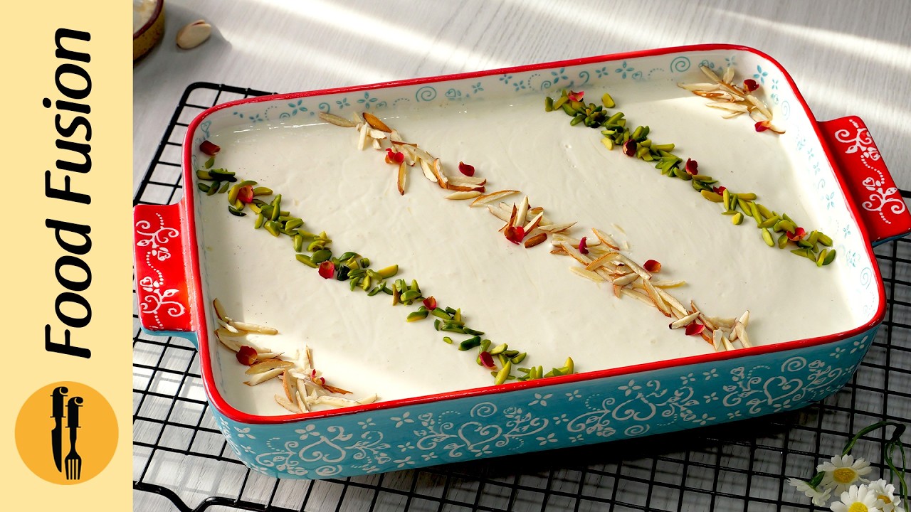 Arabian Pudding Ramadan Special Recipe by Food Fusion - Foody Cooking
