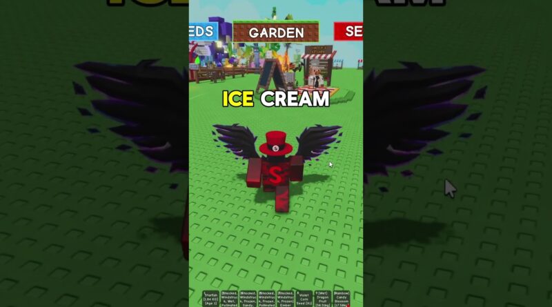 how to make ice cream recipe in grow a garden roblox (cooking event ...